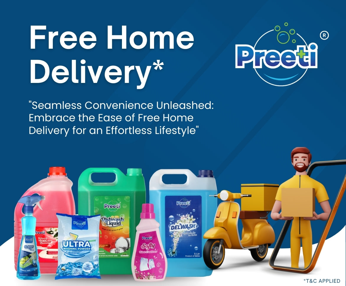 Preeti Products - A safety bubble for cleanliness troubles