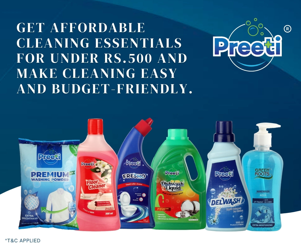 Preeti Products - A safety bubble for cleanliness troubles